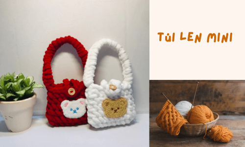 Túi len mini: một phụ kiện thời trang độc đáo và thú vị